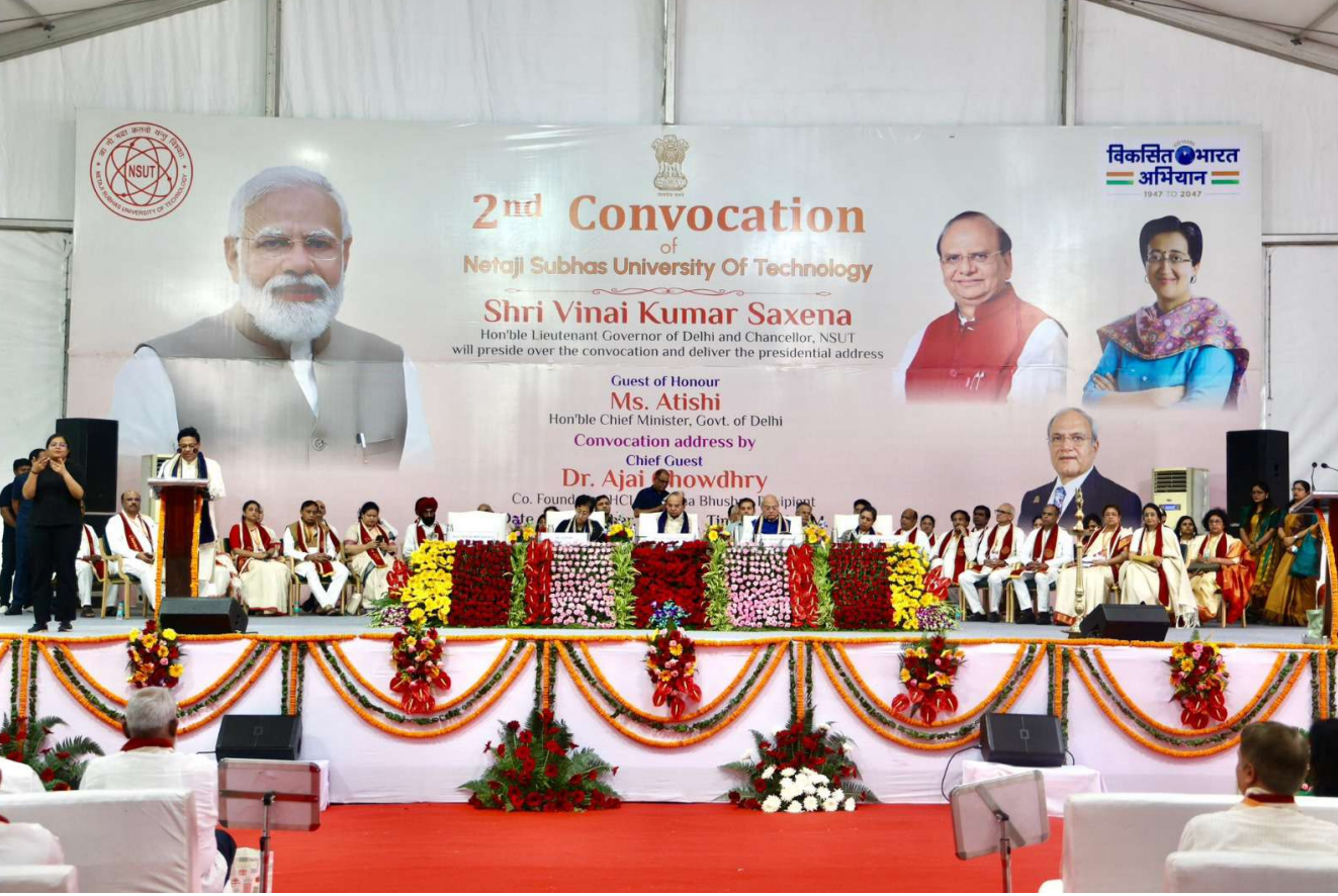 NSUT Celebrates Academic Excellence with a Grand Convocation Ceremony ...