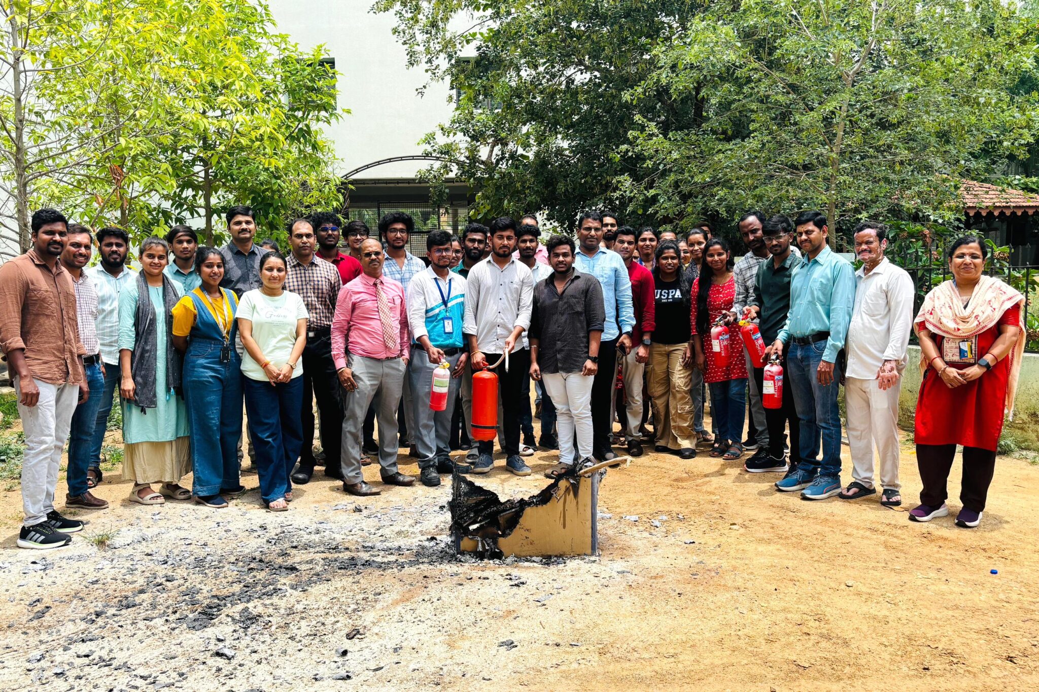 ASPIRE at University of Hyderabad Conducts Fire Safety Awareness ...