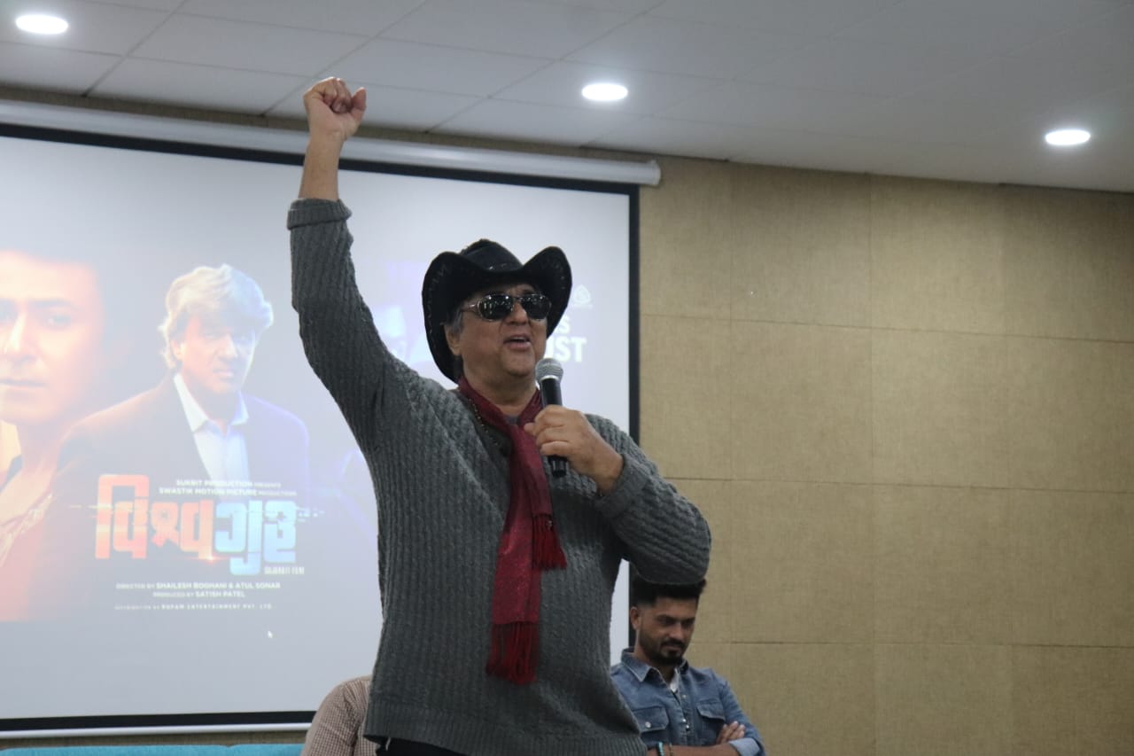Renowned Indian Film Actor Mukesh Khanna Visits Indrashil University ...