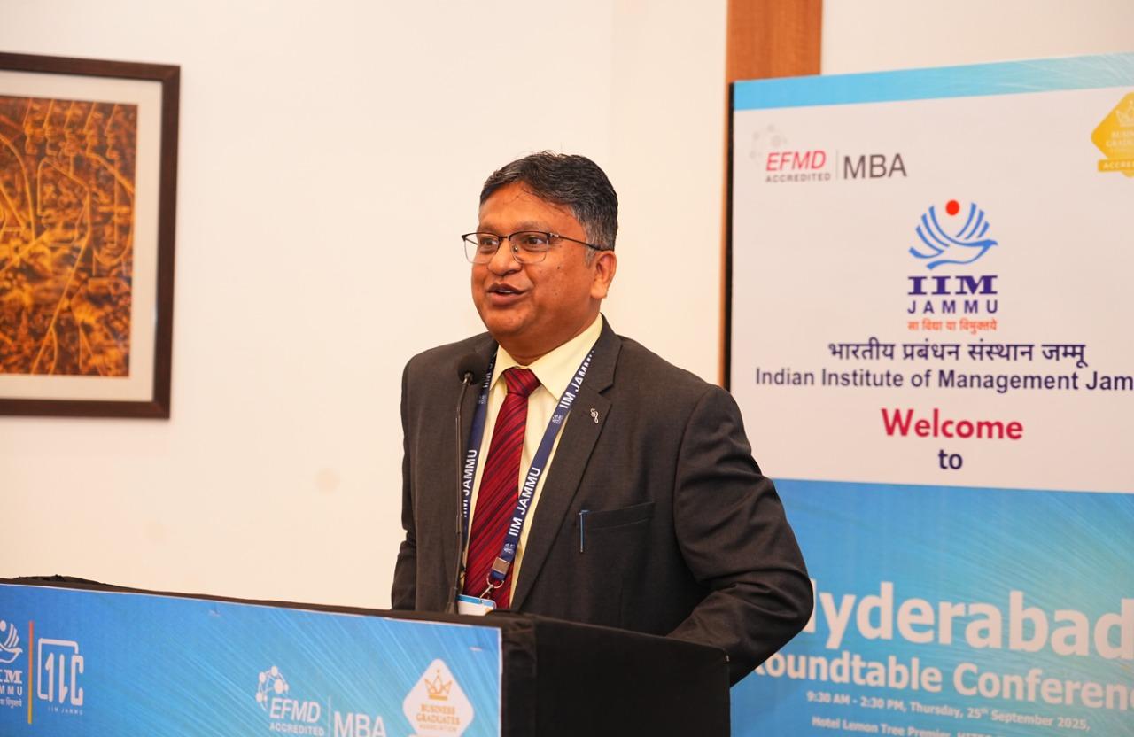IIM Jammu Hosts Hyderabad Roundtable Conference to Strengthen Academia ...